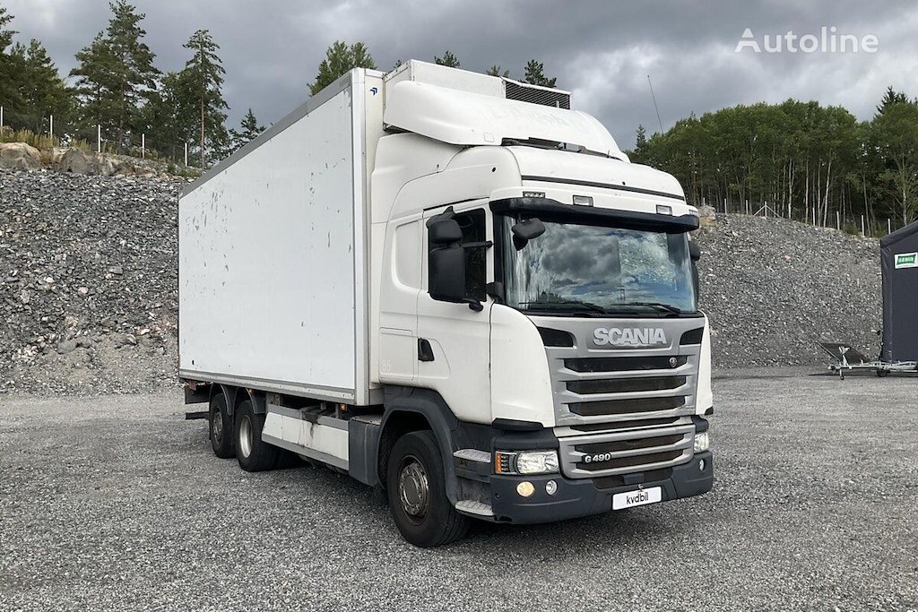 Prodaje se Scania G490LB MNB (HVO/Diesel) kamion hladnjače na aukciji