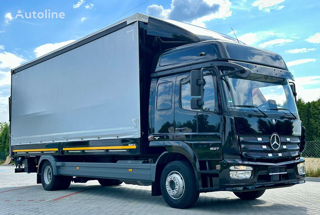 Mercedes-Benz ATEGO 1527 / BURTO-FIRANKA / WINDA / 18 PALET / AUTOMAT / 2018 kamion sa klizna zavesa cerada