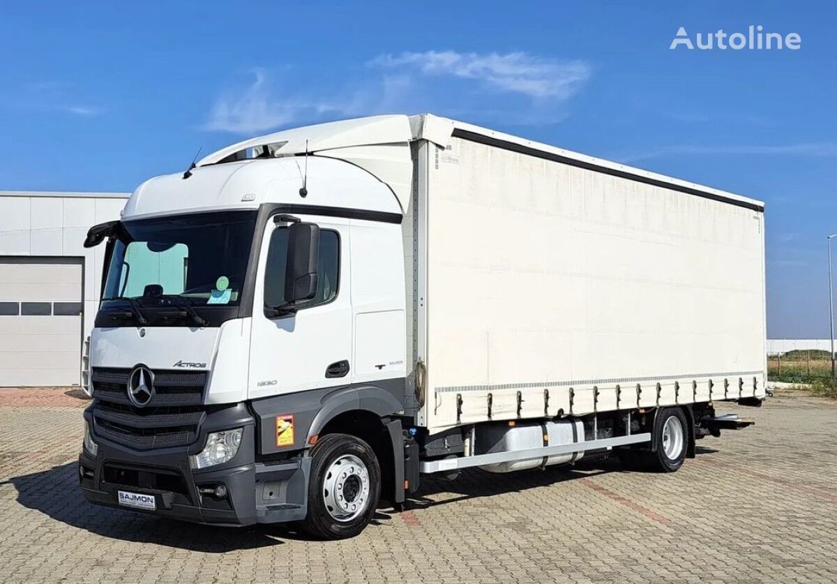 Mercedes-Benz ACTROS 1830 WINDA PALFINGER / PRZESTRZENNY / 21 PALET / 8,5 M / kamion sa klizna zavesa cerada