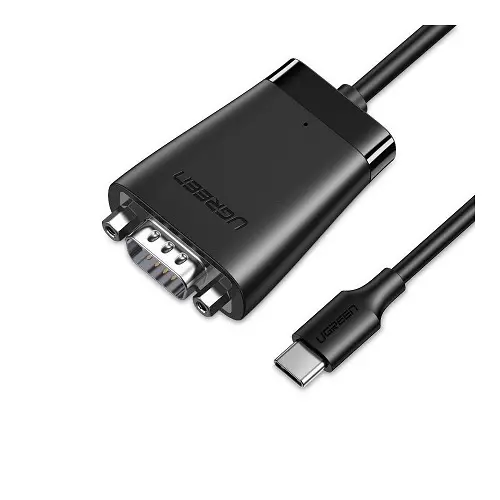 UGREEN Adapter Usb Tip C na RS-232 1.5m CM253 crni