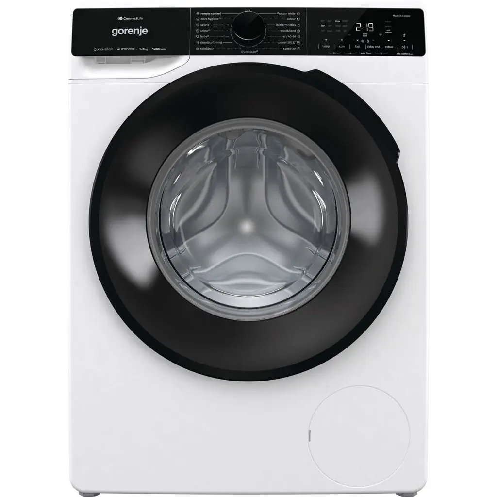 GORENJE WPNA 94 AALPWIFI Mašina za pranje veša, 9 kg, 1400 obrt/min, Bela