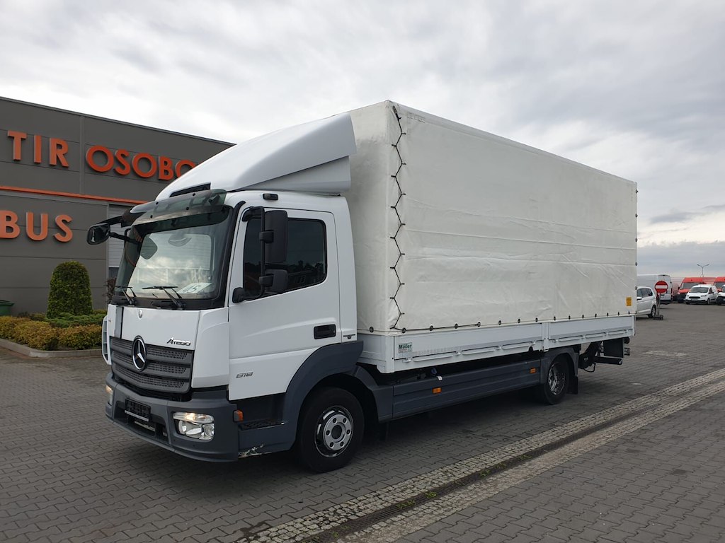 Mercedes-Benz Atego 818 TILT+LIFT 1.HAND 72000km !! kamion s ceradom