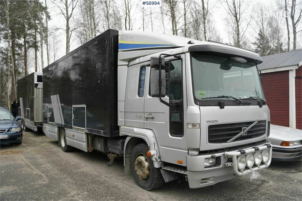 Volvo FL6 L (609) Car transport and specially built trai autotransporter