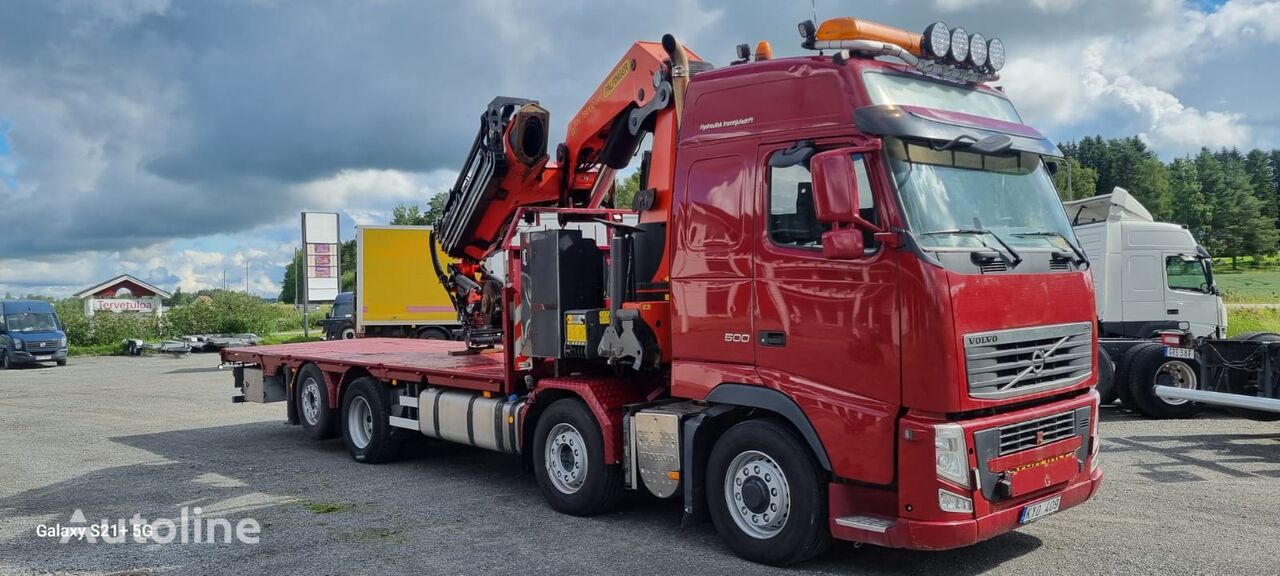 Volvo FH500 + PALFINGER 78T kamion platforma