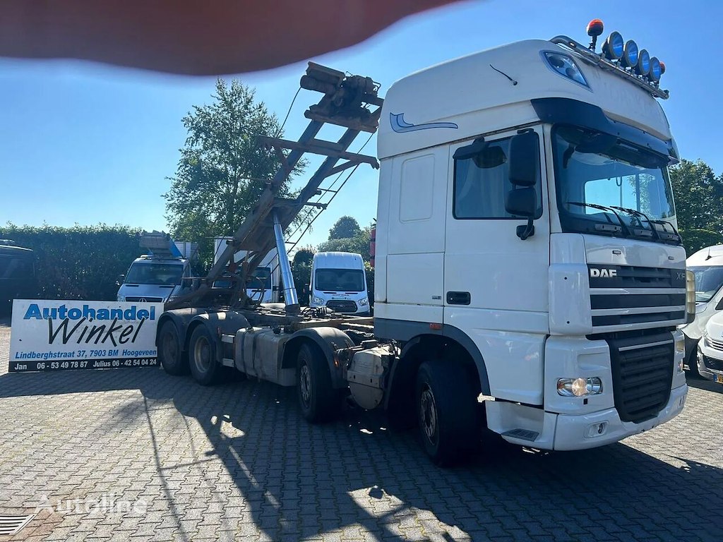 DAF XF 105 510 8X4 AUTOMATIC vozilo za prevoz kontejnera