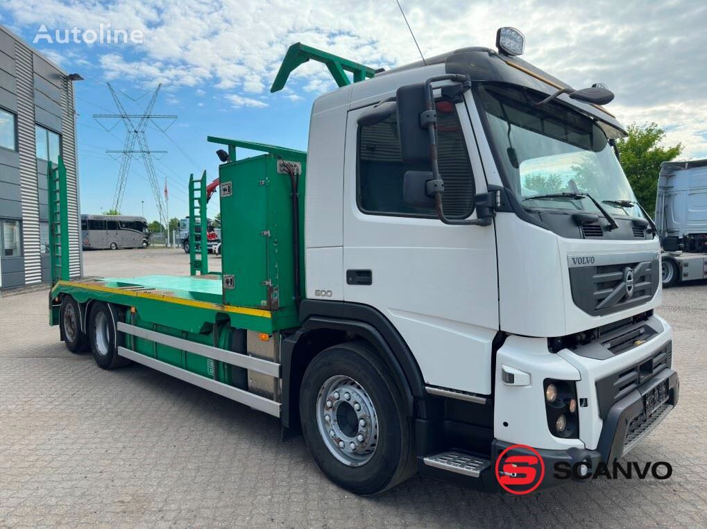 Volvo FMX 500 Maskintransport šlep auto