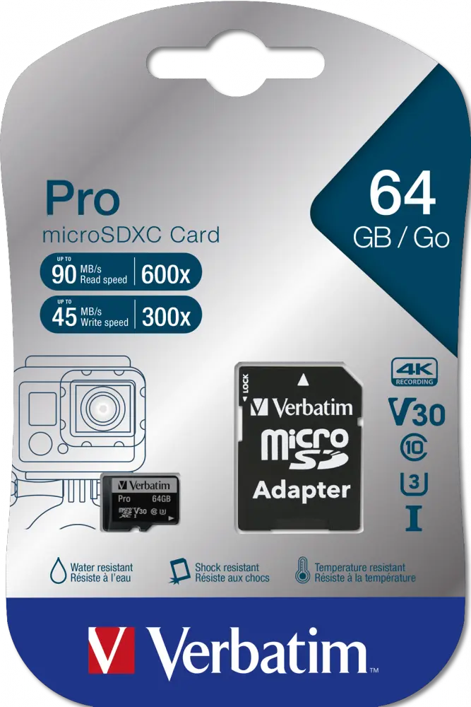 Verbatim Micro SDXC 64GB (47042)