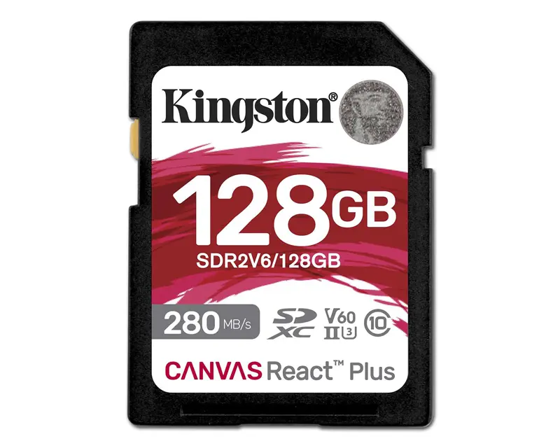 KINGSTON Memorijska kartica SDR2V6/128GB 128GB SDXC UHS-II 280R/150W U3 V60