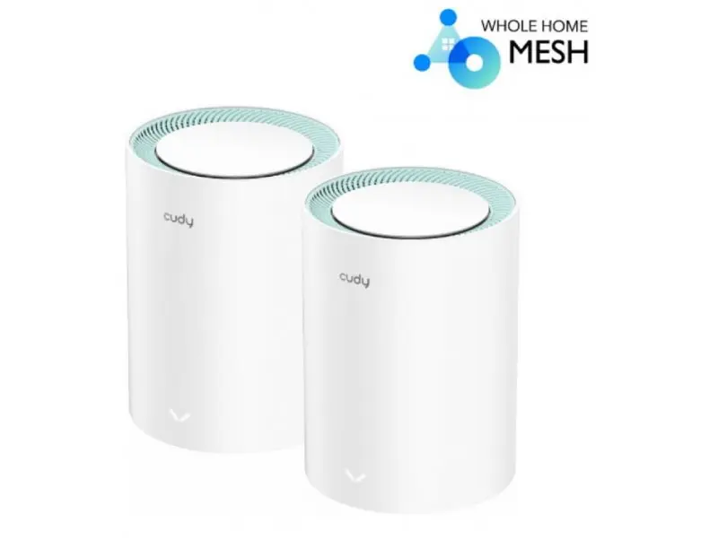 CUDY M1300 AC1200 Wi-Fi Mesh System ruter Dual Band Whole Home