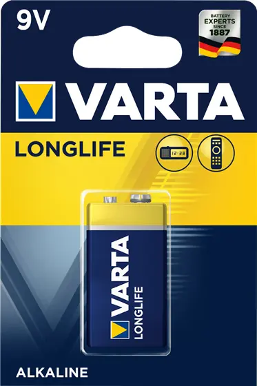 Varta Longlife alkalna baterija 6LR61 1/1