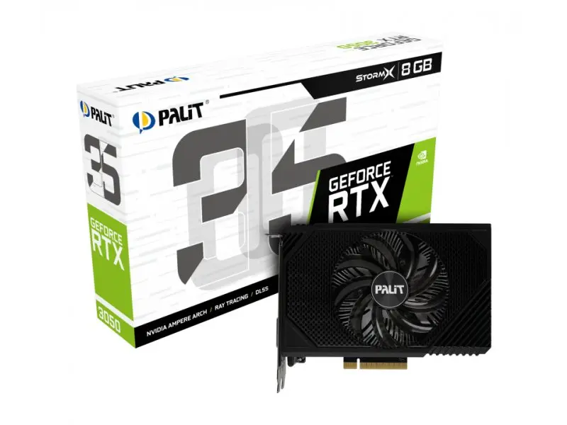 PALIT NE63050018P1-1070F Grafička kartica, Geforce RTX3050 StormX, 8GB, GDDR6, 128bit