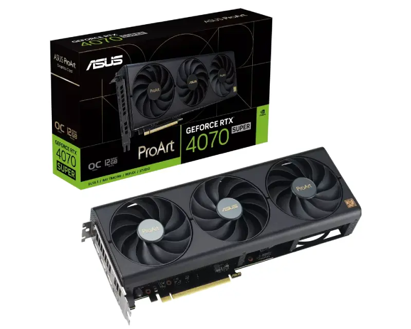 ASUS nVidia GeForce RTX 4070 SUPER 12GB 192bit PROART-RTX4070S-O12G grafička karta