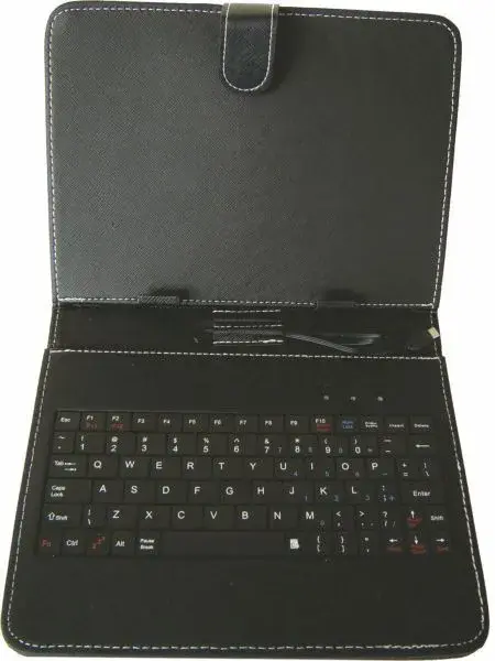 Gembird TA-PCK8-BLACK ** USB Tastatura za 8 (i7) Tablet PC sa futrolom i micro USB konektorom, Crna, (591)