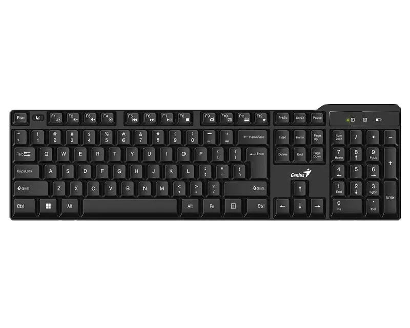 GENIUS KB-7100X Wireless USB US wireless crna tastatura