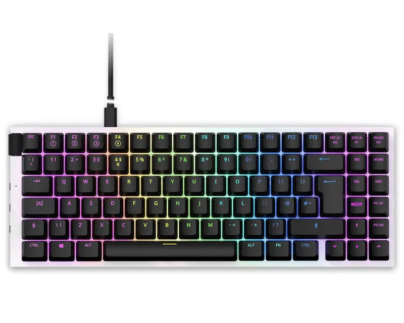 NZXT Function MiniTKL mehanička tastatura UK bela (KB-175UK-WR)