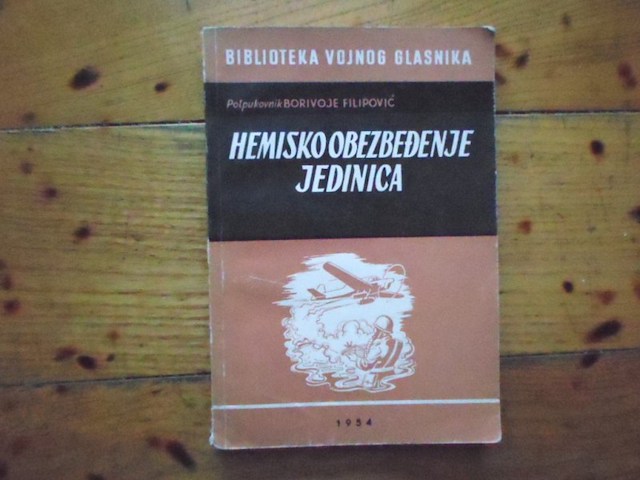 BORIVOJE FILIPOVIĆ-HEMISKO OBEZBEDJENJE JEDINICA RETKO