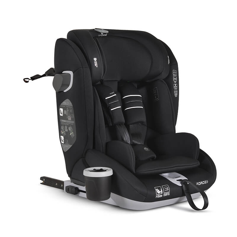 Moni Force Isofix i-Size auto sedište 76-150cm Black