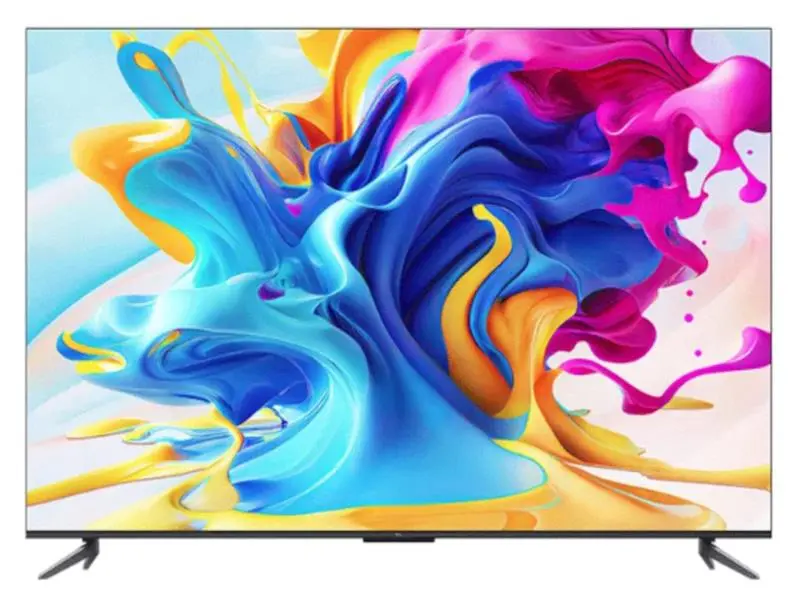 TCL Televizor 55C649, QLED, 55", 4K HDR, 60Hz, Google TV, Crni