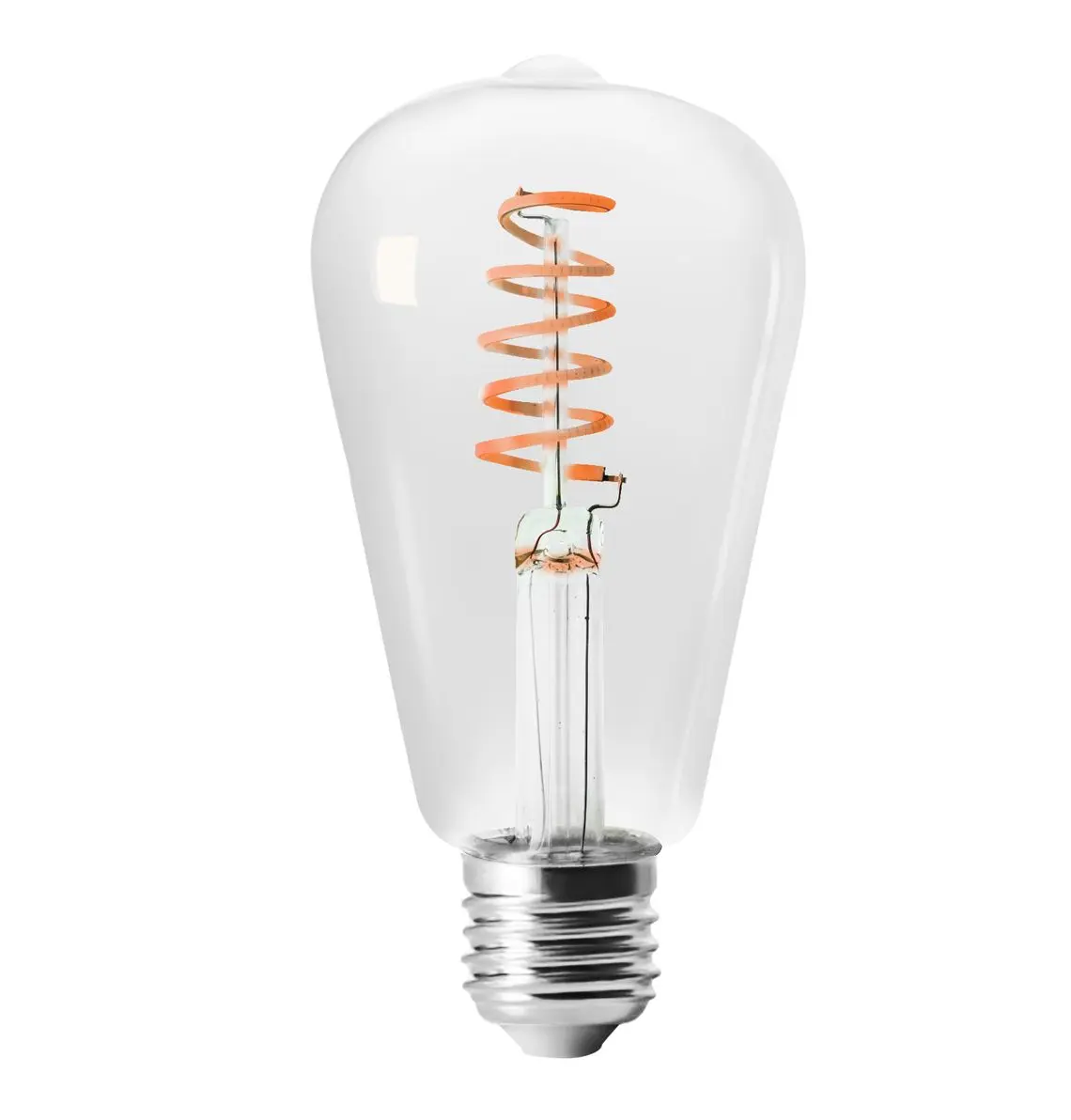 LYNCO LED Filament ST64 E27 4W 2000K crvena