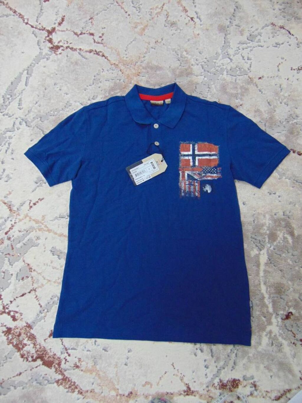 Men's T-shirt bоја - Tamnoplava