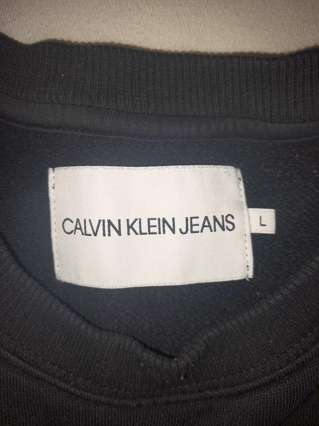 Calvin Klein, L (EU 40), Jednobojni, bоја - Crna