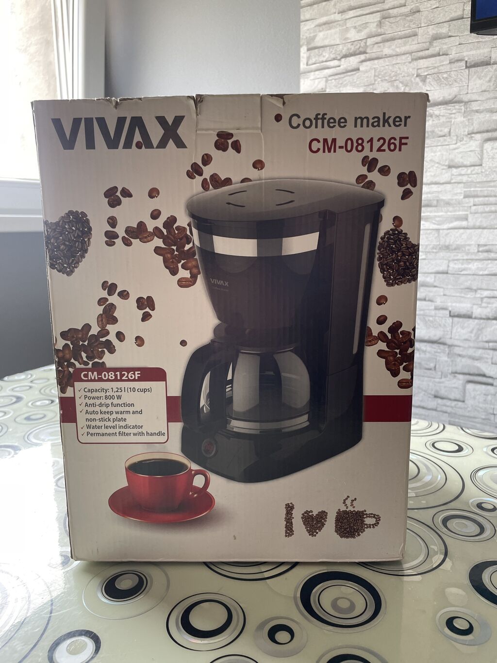 VIVAX coffee maker sve ispravan sve ali ne koristi i iz Subotica