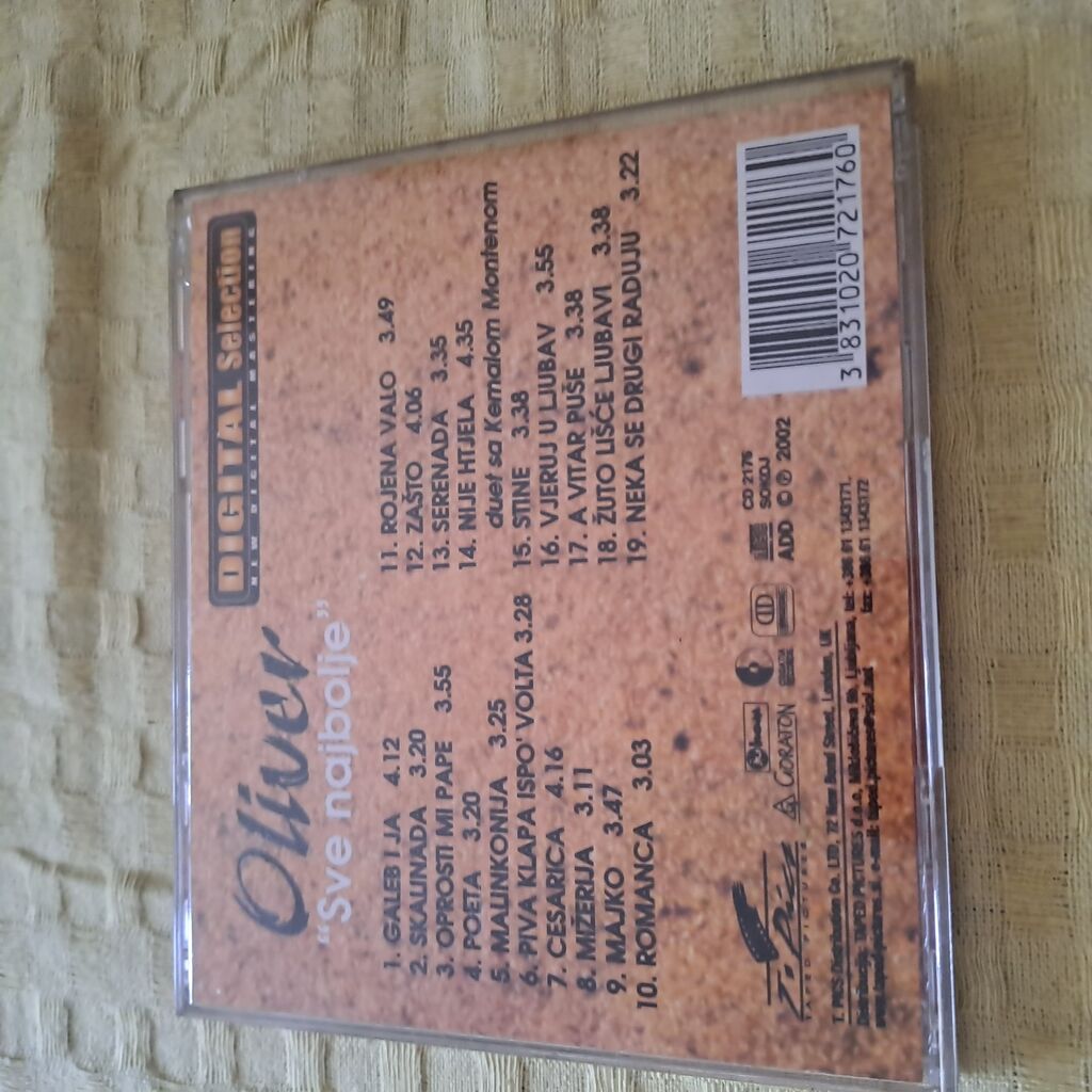 CD original album Olivera Dragojevica!