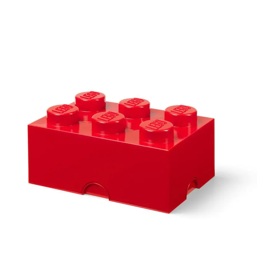 LEGO kutija za odlaganje (6): Crvena