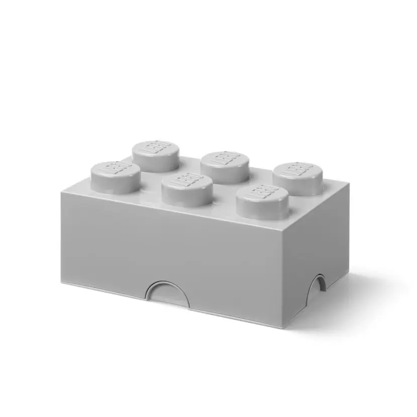 LEGO kutija za odlaganje (6): Siva