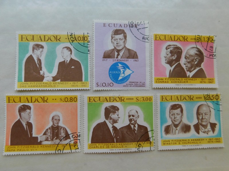 ECUADOR 1967 KOMPLET SERIJA