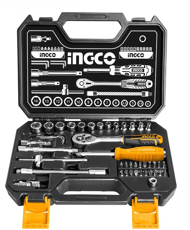 INGCO Set nasadnih ključeva 45/1 1/4” HKTS14451