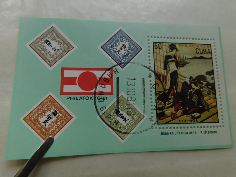 CORREOS DE CUBA 1981 BLOK