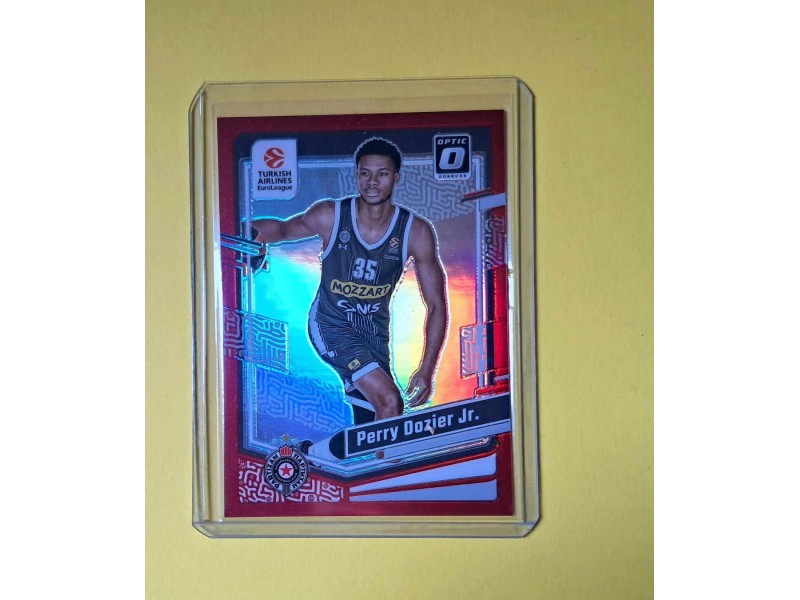 PJ Dozier Partizan Euroleague Donruss 2024 P.Laser/99