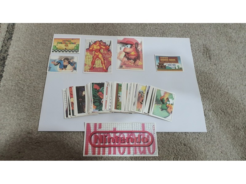 Nintendo ( Beosoft ) Ex Yu sličice ( 150kom)