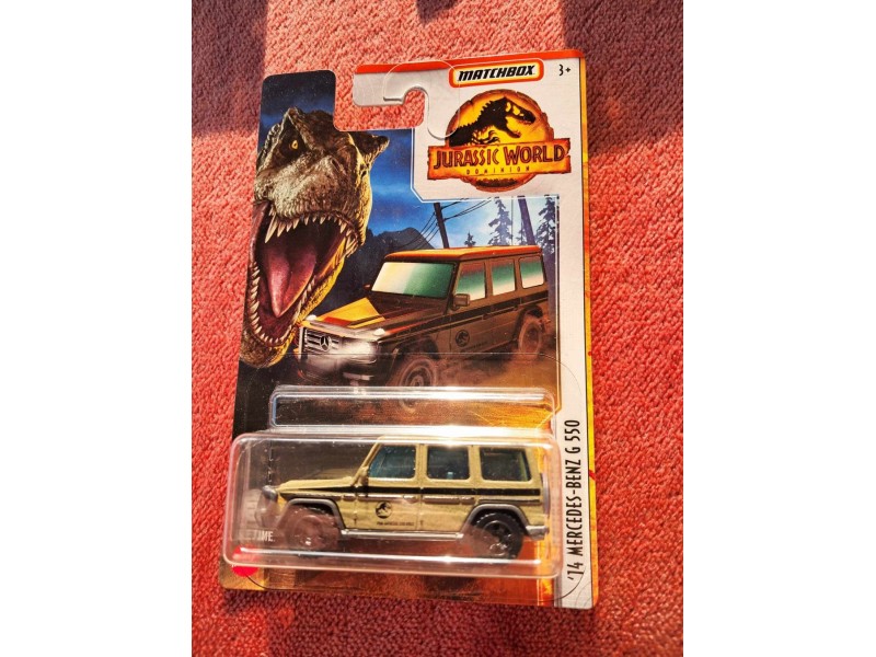 Mercedes-Benz G 550 Matchbox Jurassic World 1 : 64