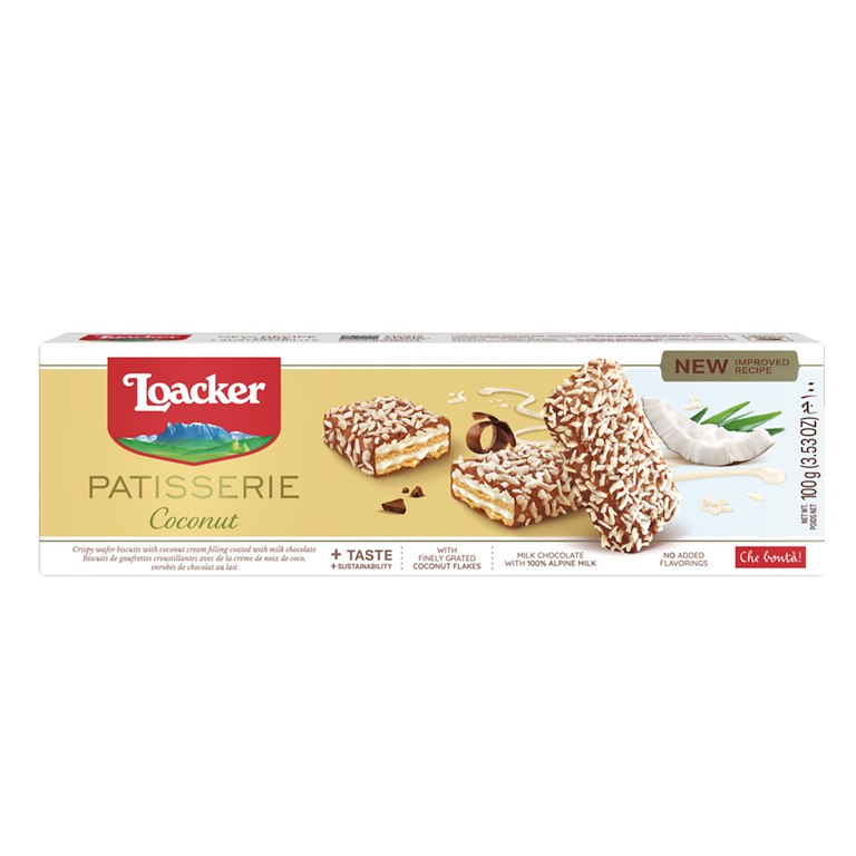 Vafl Loacker sa kokosom 100g