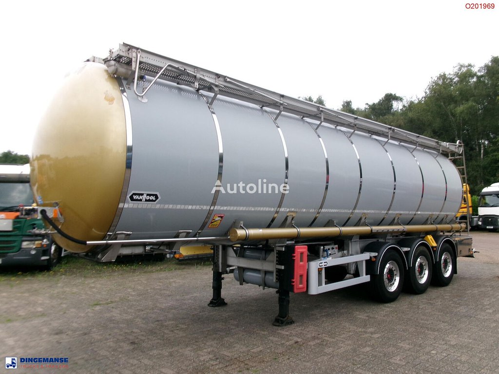 Van Hool Chemical tank inox 37.5 m3 / 1 comp L4BH ADR 03-06-2025 cisterna za prevoz hemikalija