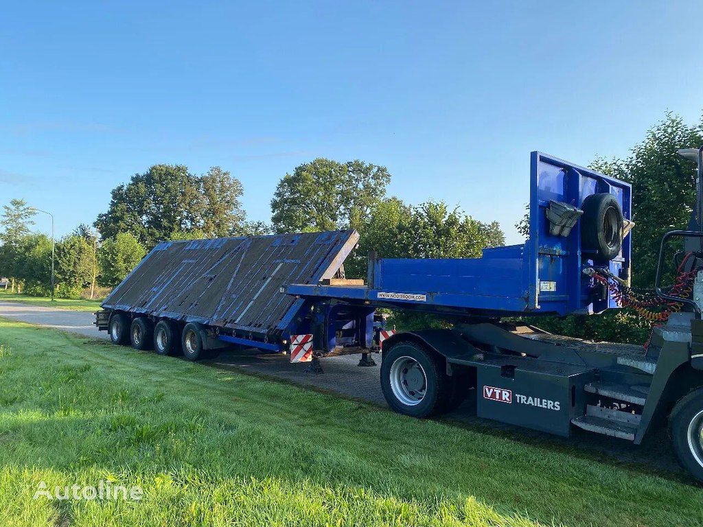 Nooteboom Schmidt Hagen | SCHRÄGLADER | CROOKED LOADER | STEEL PLATE TRANS poluprikolica autotransportera