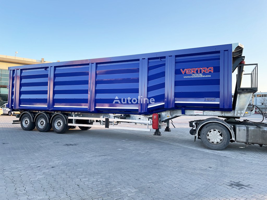 Nova Vertra 80 M3 Step Frame Scrap Trailer - SAF Disc - 2024 poluprikolica za prevoz metalnog otpada