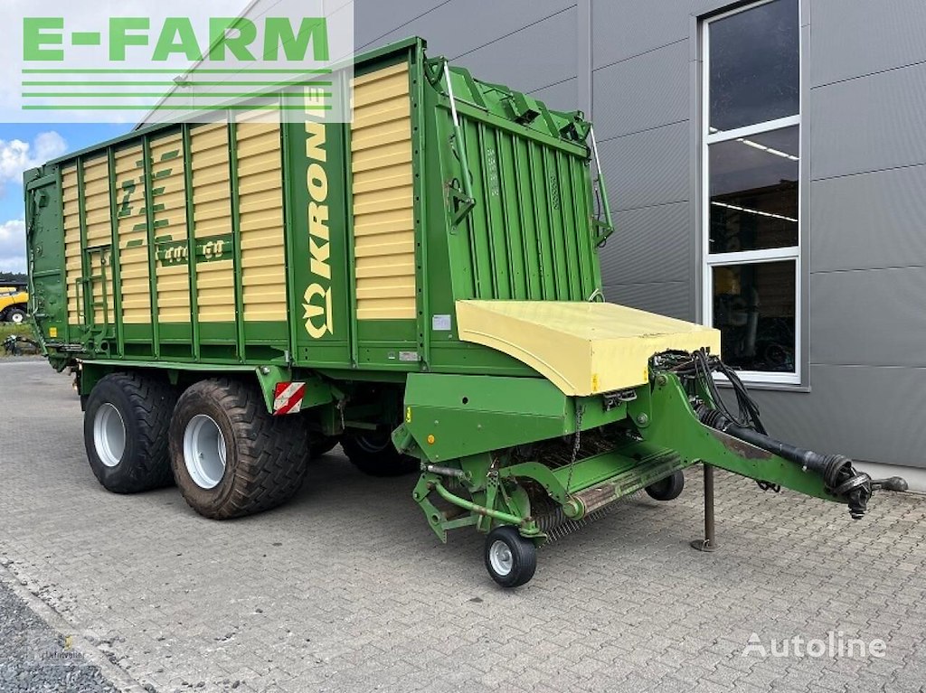 Krone zx 400 gd prikolica platforma