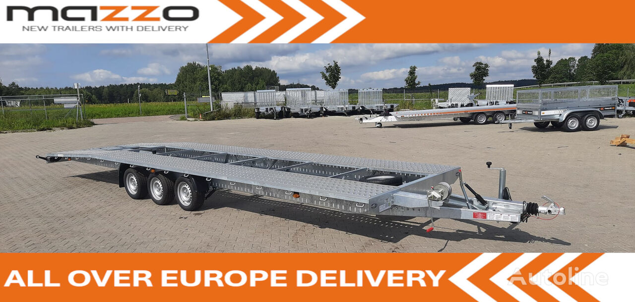 Nova Car transporter 800x210cm 3 axles 3500kg prikolica autotransportera