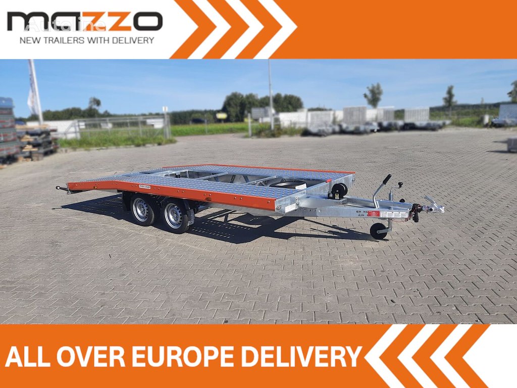 Nova J452127 450x210cm Car transporter trailer -powder coated sides! prikolica autotransportera