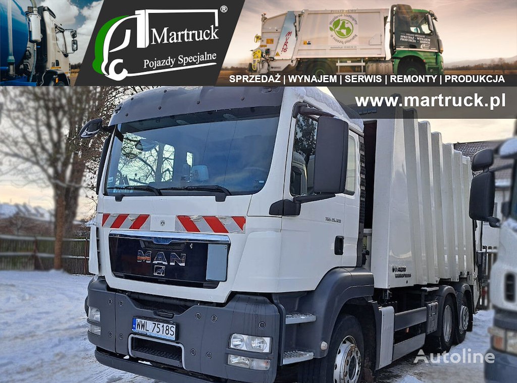 MAN TGS 26.320 6×2 kamion za smeće