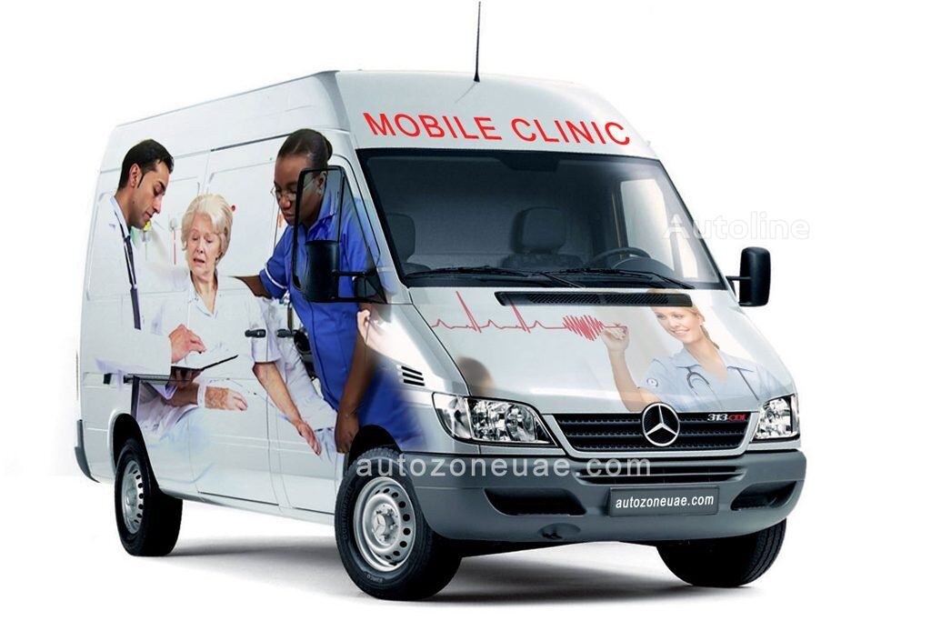 Novo Mercedes-Benz Mobile Wellness Clinic vozilo hitne pomoći