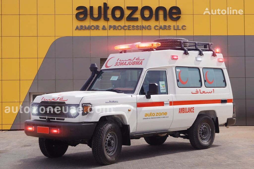 Novo Toyota Toyota Land Cruiser Hardtop Extended Roof Ambulance vozilo hitne pomoći