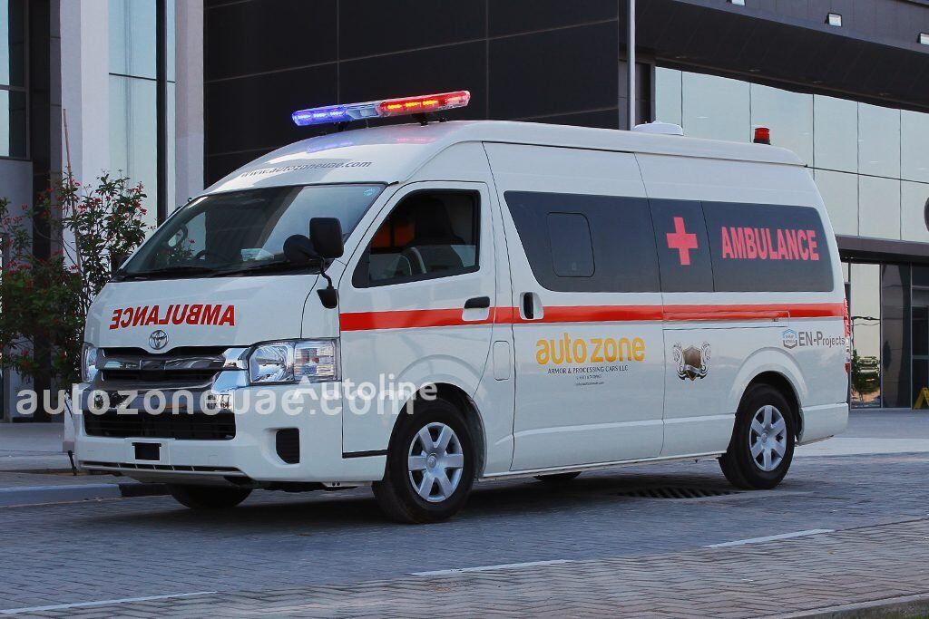 Novo Toyota HiAce RHD High Roof Ambulance vozilo hitne pomoći