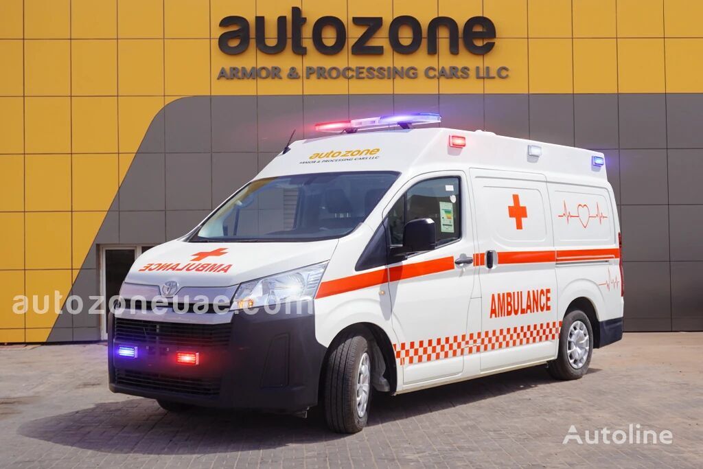 Novo Toyota Hiace Extended Roof Ambulance vozilo hitne pomoći