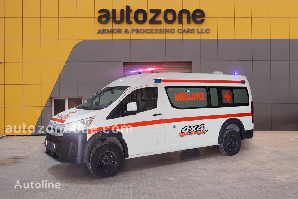 Novo Toyota Hiace 4×4 Ambulance vozilo hitne pomoći