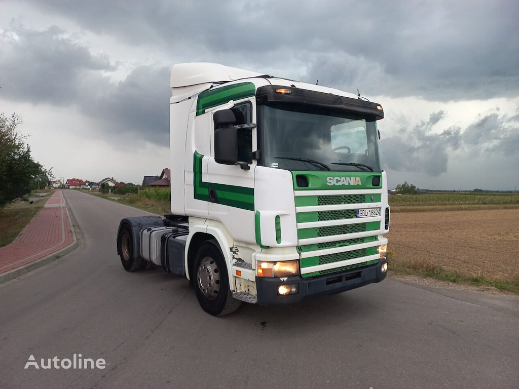 Scania 124L 420 PDE AC / RET / HYDRAULIC tegljač