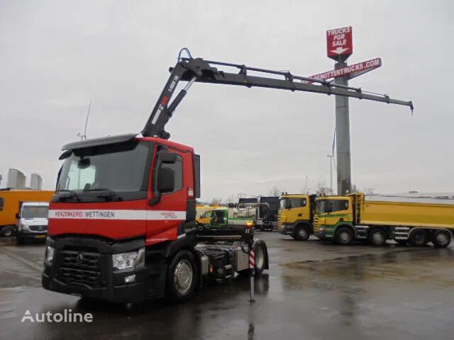 Renault T460 + HIAB 158 E5 tegljač